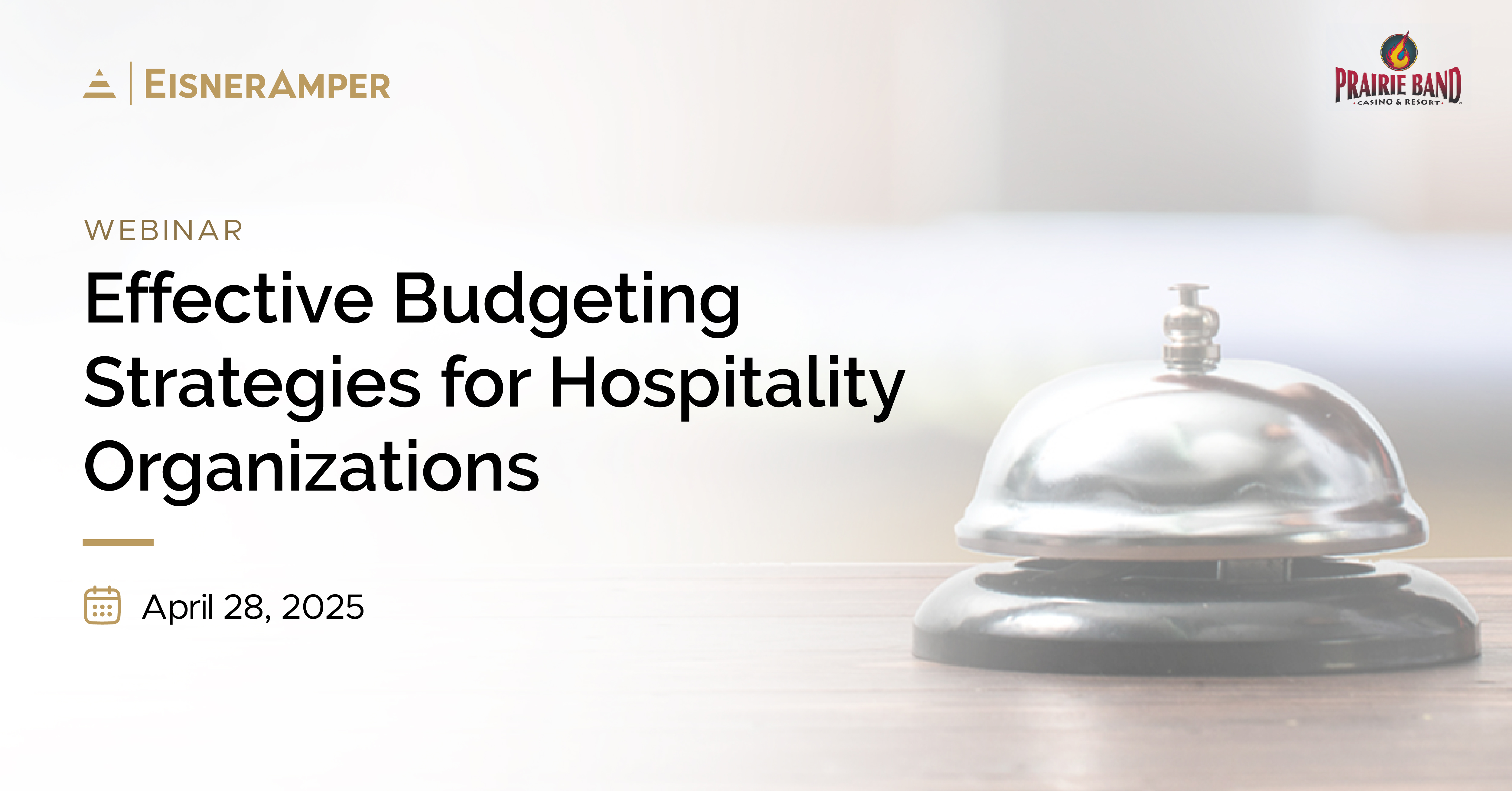 EisnerAmper On-Demand: Effective Budgeting Strategies for Hospitality ...