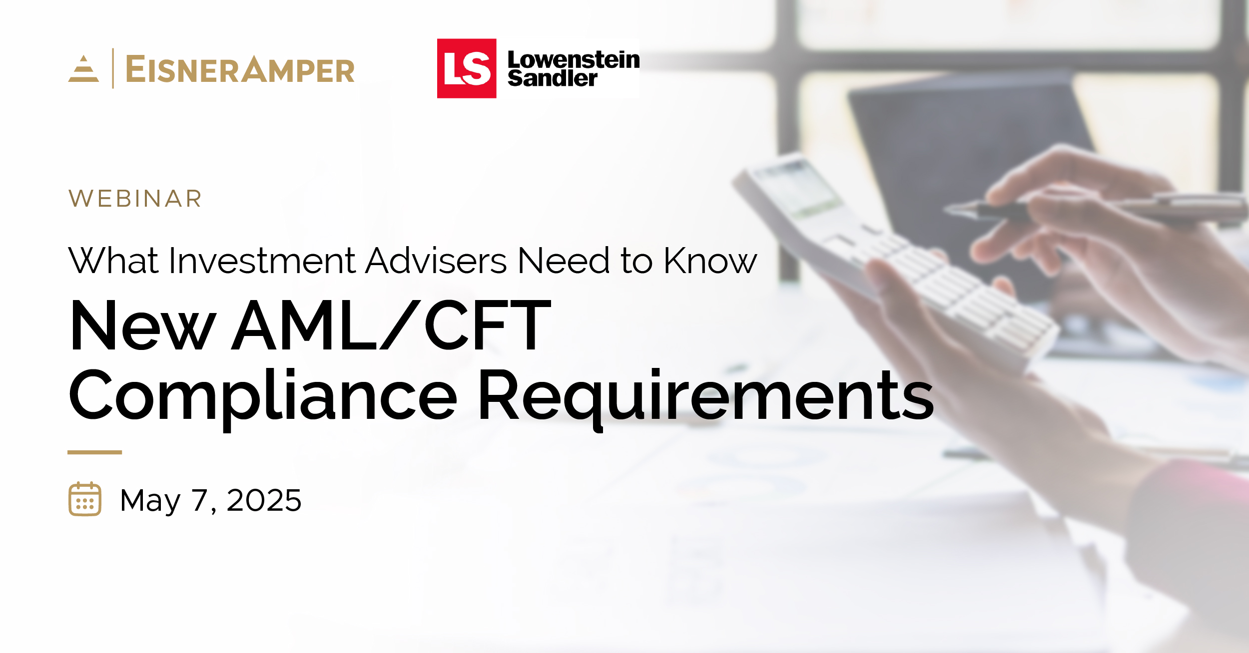What Investment Advisers Need to Know | New AML/CFT Compliance Requirements