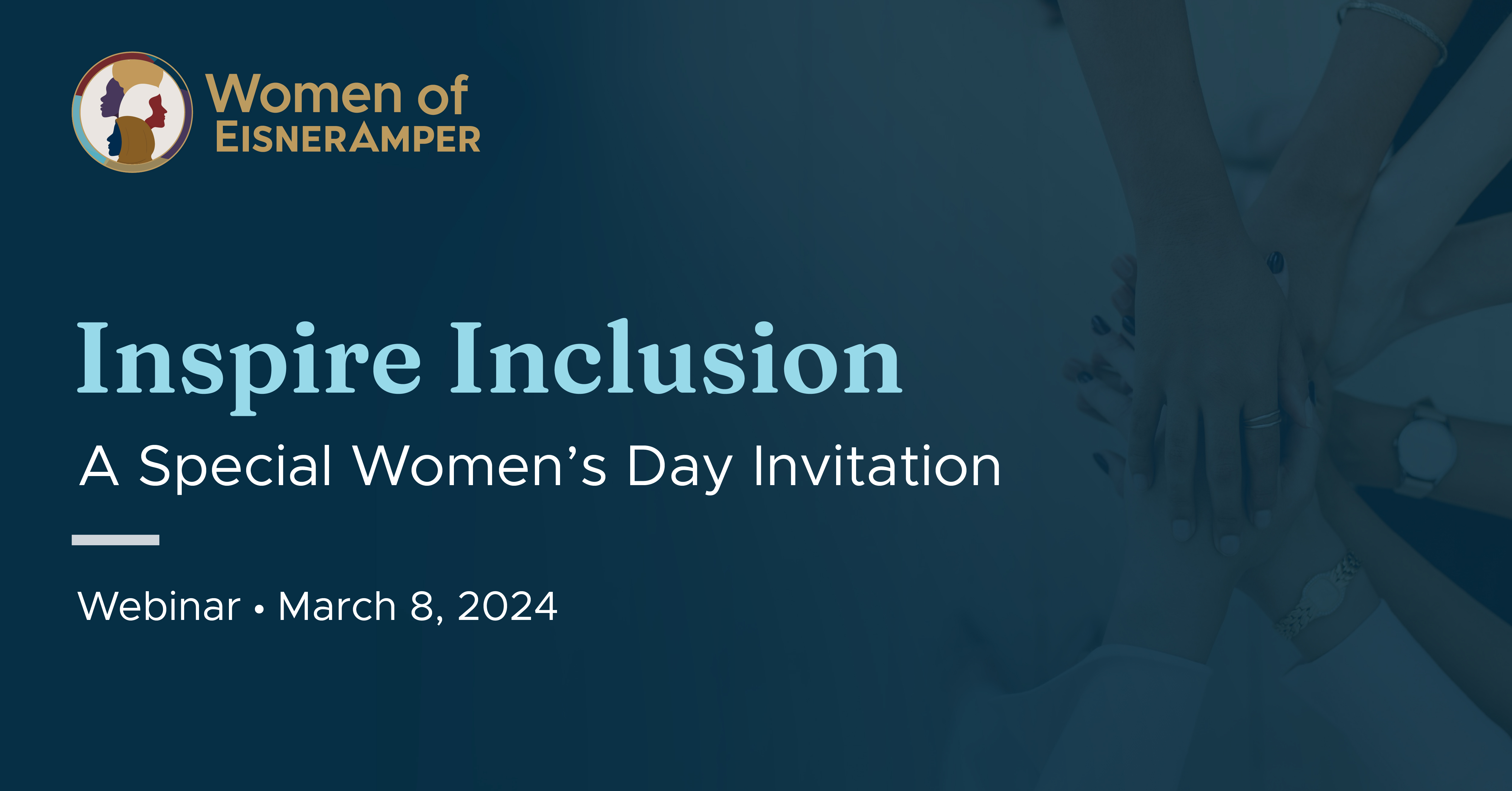 Inspire Inclusion | A Special Women’s Day Invitation | On-Demand