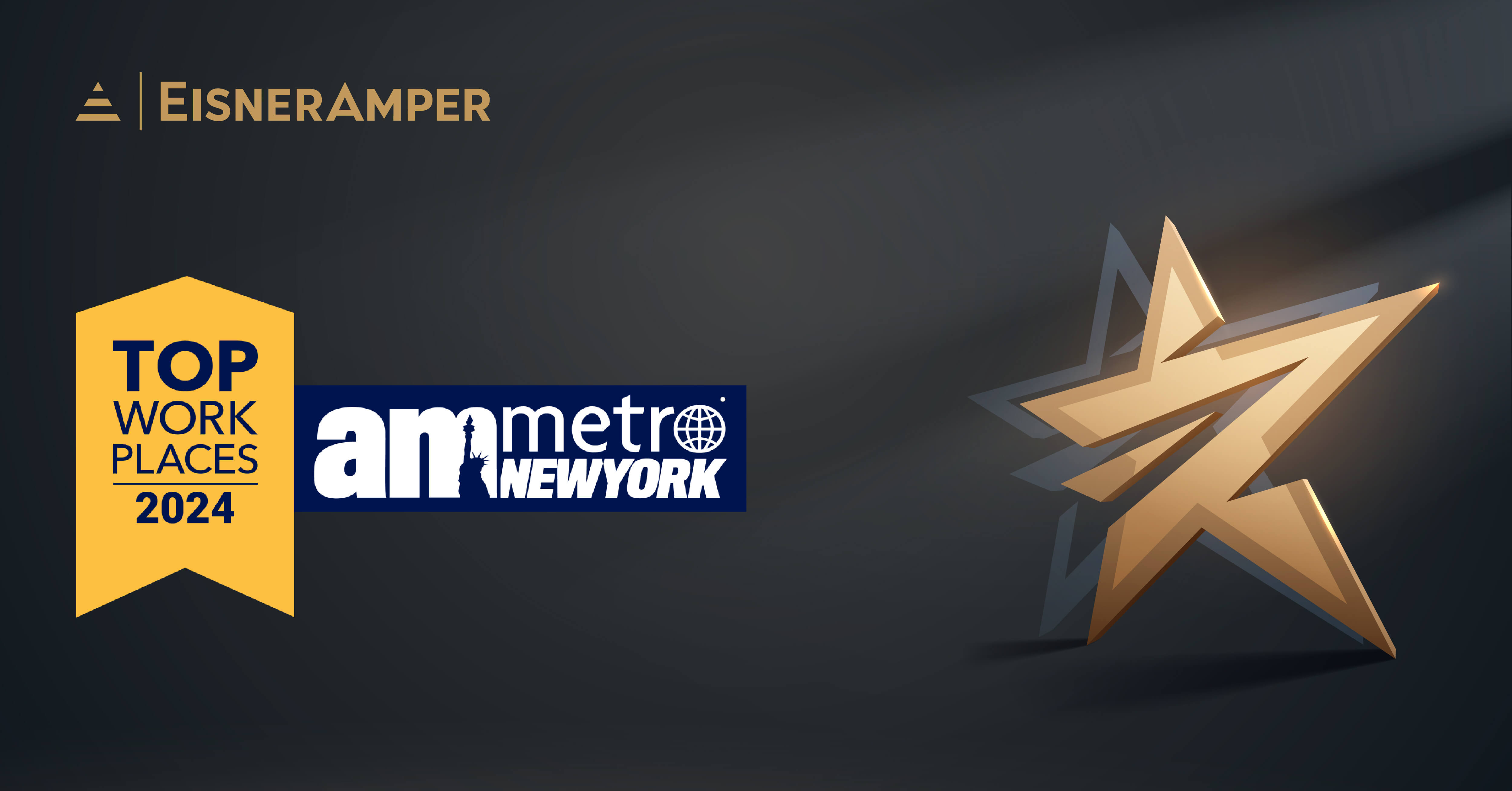 EisnerAmper Named a “New York City Top Workplace” for 2024