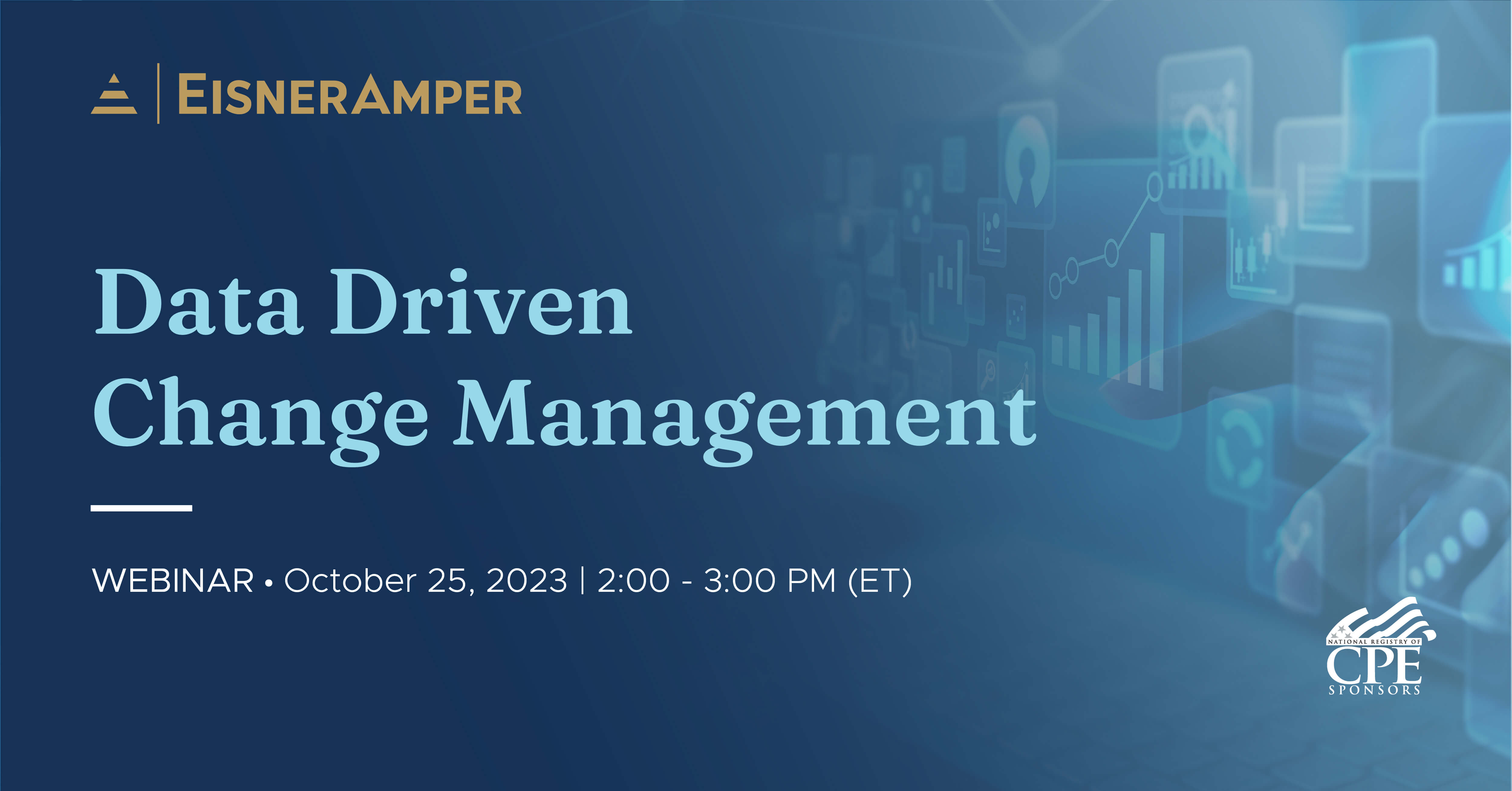 Data Driven Change Management