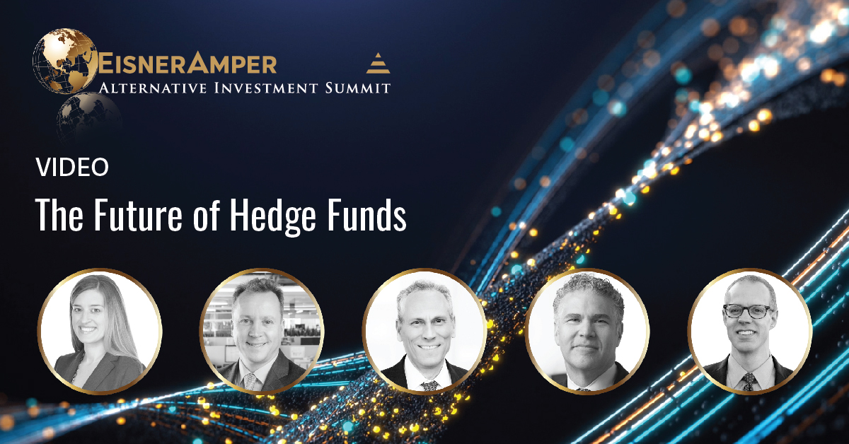 What is the future for Hedge Funds | EisnerAmper