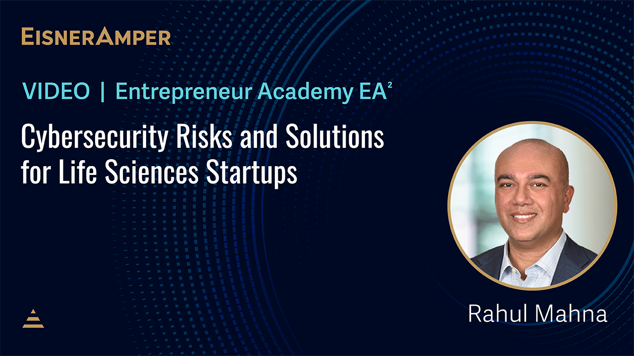 Life Science Startup Cybersecurity Risks