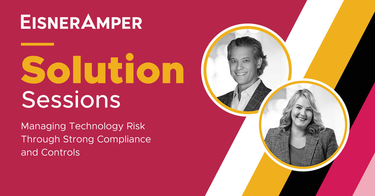 How to manage Technology Risk with Compliance and Controls